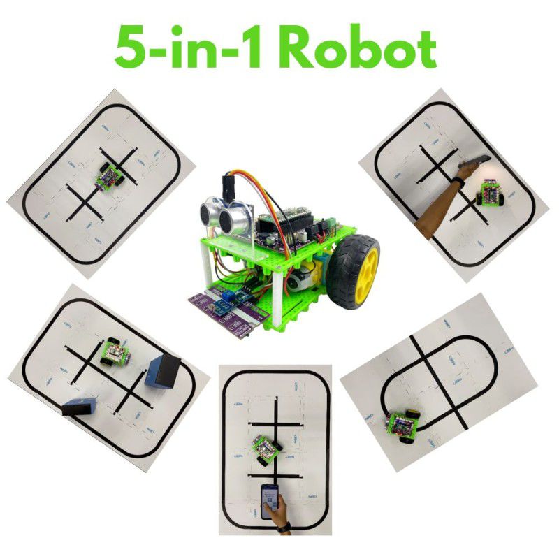 Bocobot Robotics Kit For Raspberry Pi Picopico W